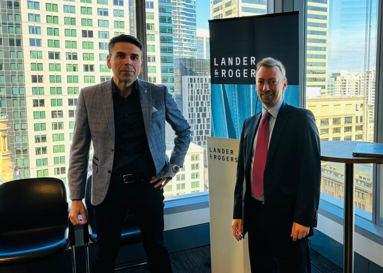 UK Lawtech Trade Visit hosted by Lander & Rogers in Sydney