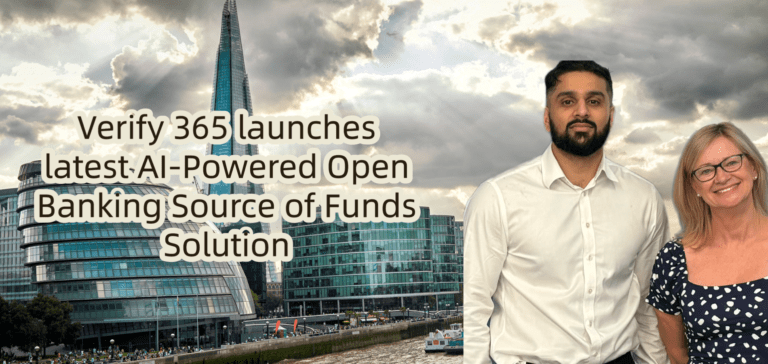 Verify 365 Launch Advanced Open Banking Solutions