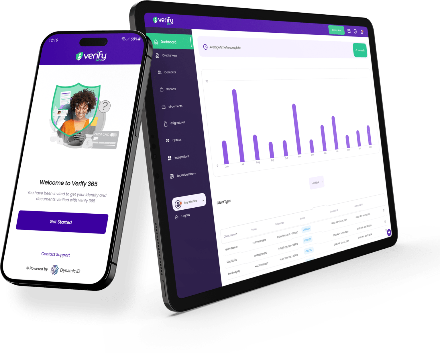 Integrations | Verify 365 and Actionstep software