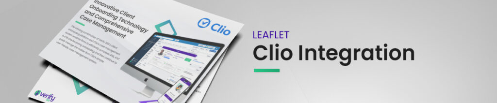 Clio Integration - Leaflet - Verify 365