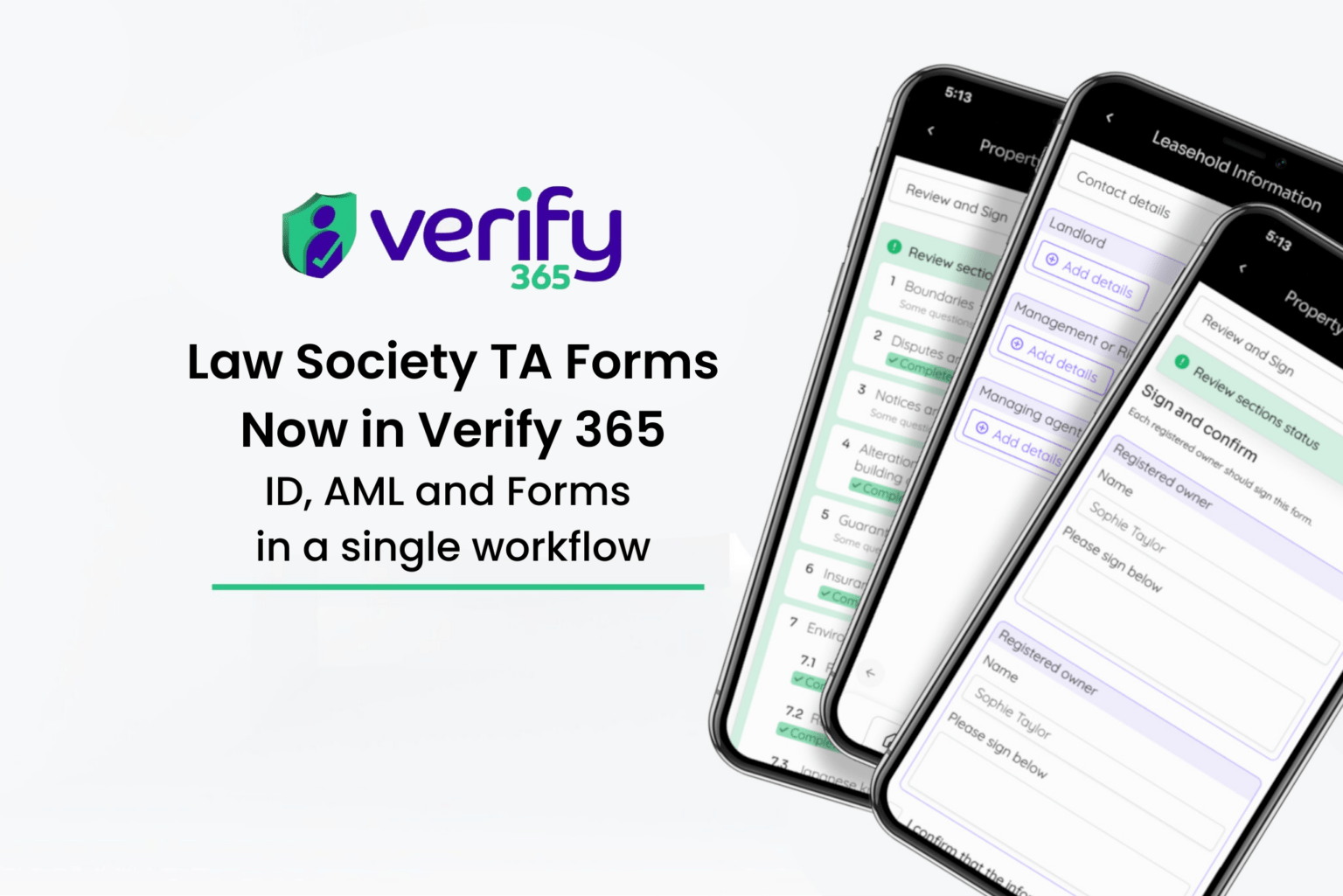 TA Forms now available in Verify 365 - Verify 365